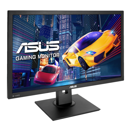 ASUS VP278QGL USER MANUAL Pdf Download | ManualsLib