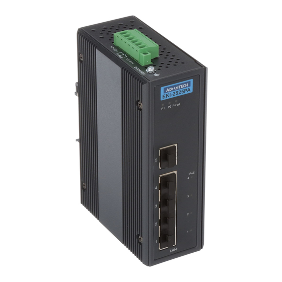 ADVANTECH EKI-2525PA USER MANUAL Pdf Download | ManualsLib