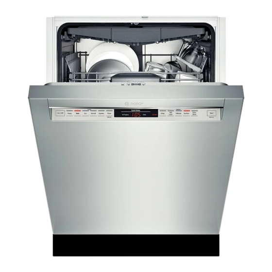 BOSCH SHE68T52UC OPERATING INSTRUCTIONS MANUAL Pdf Download | ManualsLib