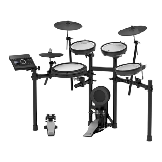 ROLAND V-DRUMS TD-17KV SETUP MANUAL Pdf Download | ManualsLib