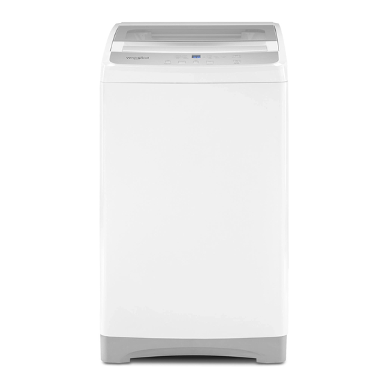 WHIRLPOOL WTW2000HW USE AND CARE MANUAL Pdf Download | ManualsLib