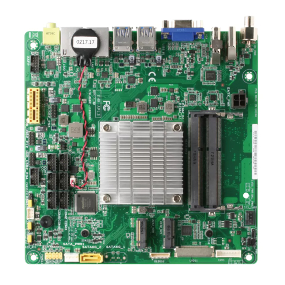 AAEON EMB-APL1-A10-3350-F1-LV MANUAL Pdf Download | ManualsLib