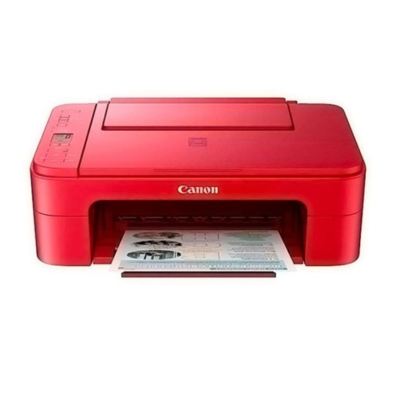 CANON PIXMA TS3310 GETTING STARTED Pdf Download | ManualsLib