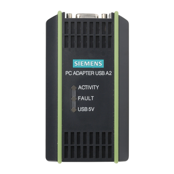 SIEMENS SIMATIC PG OPERATING INSTRUCTIONS MANUAL Pdf Download | ManualsLib