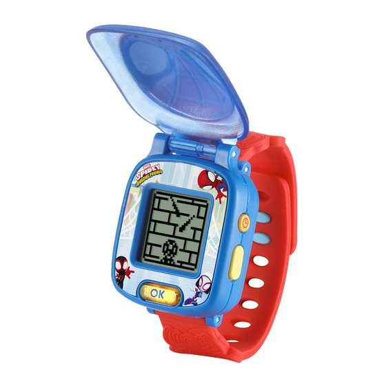 VTECH MARVEL SPIDEY LEARNING WATCH INSTRUCTION MANUAL Pdf Download ...