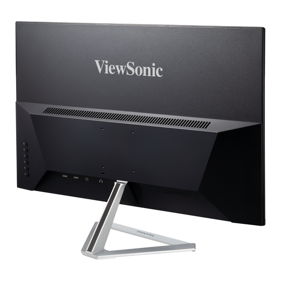 VIEWSONIC VX2276-SH USER MANUAL Pdf Download | ManualsLib