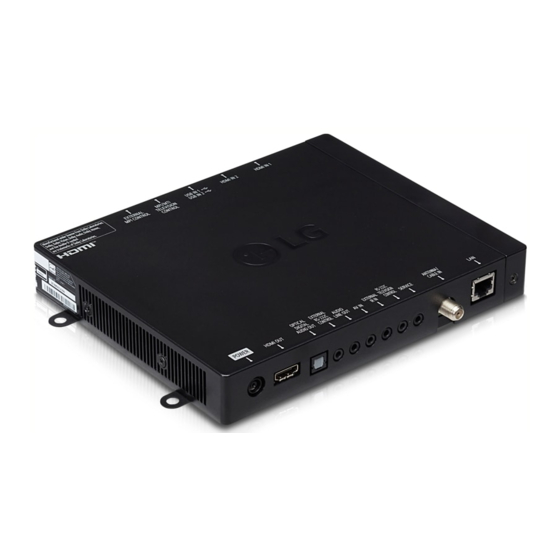 LG STB-6500-UB OWNER'S MANUAL Pdf Download | ManualsLib