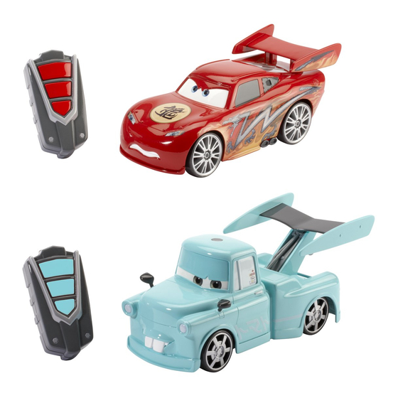 MATTEL DISNEY PIXAR CARS TYCO T0243 INSTRUCTIONS Pdf Download | ManualsLib