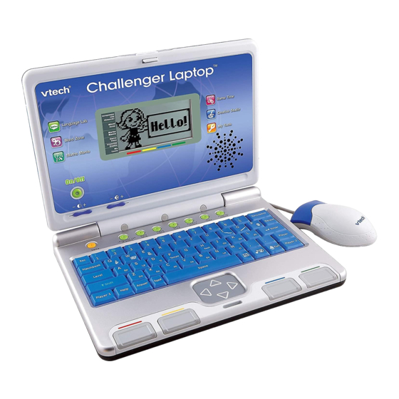 VTECH CHALLENGER LAPTOP USER MANUAL Pdf Download | ManualsLib