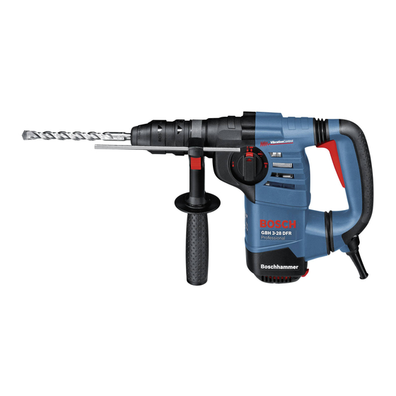 BOSCH PROFESSIONAL GBH 3-28 DRE ORIGINAL INSTRUCTIONS MANUAL Pdf ...