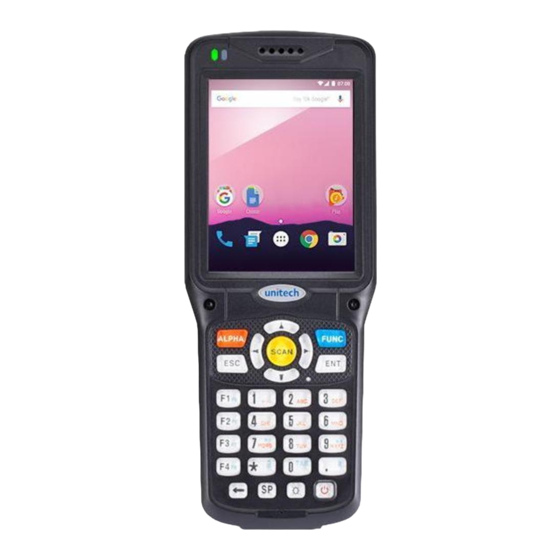 UNITECH HT510 USER MANUAL Pdf Download | ManualsLib