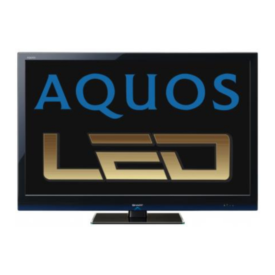 SHARP AQUOS LC-32LE700S OPERATION MANUAL Pdf Download | ManualsLib