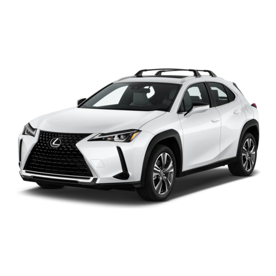 LEXUS UX 250H 2020 OWNER'S MANUAL Pdf Download | ManualsLib