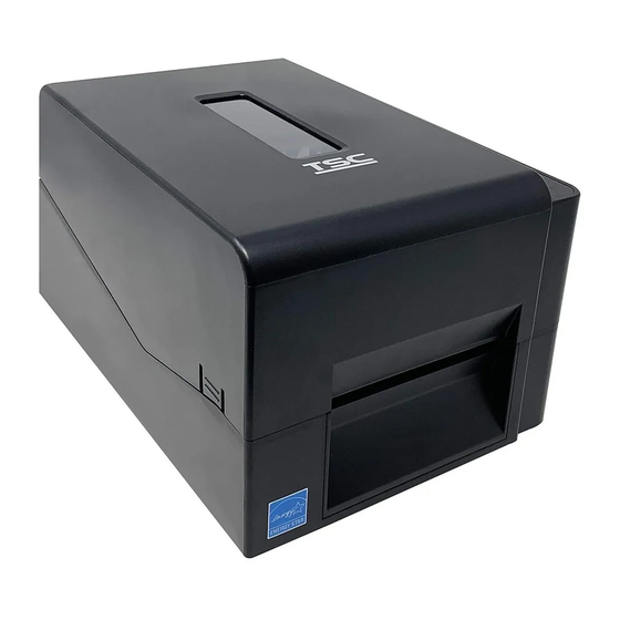 TSC TE210 SERIES USER MANUAL Pdf Download | ManualsLib