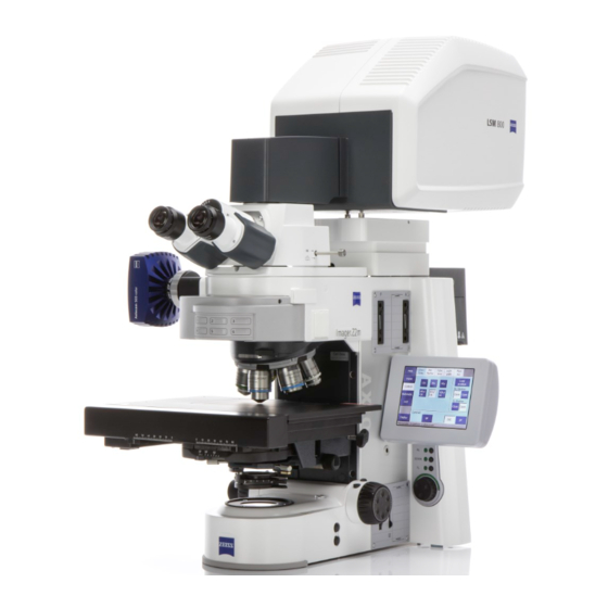 ZEISS LSM800-6 QUICK START MANUAL Pdf Download | ManualsLib