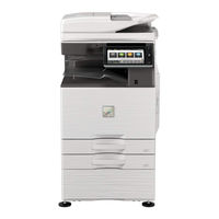 Sharp MX-3071 Manuals | ManualsLib
