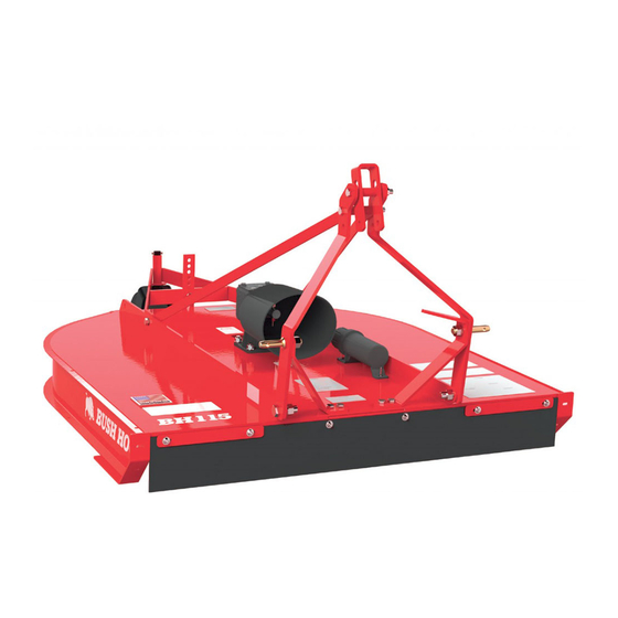 BUSH HOG BH100 SERIES OPERATOR'S MANUAL Pdf Download | ManualsLib