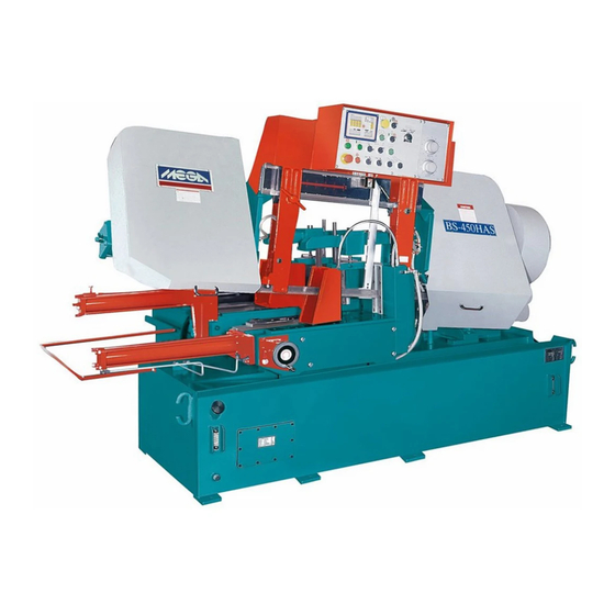 MEGA MACHINE BS-450HAS INSTRUCTION MANUAL Pdf Download | ManualsLib