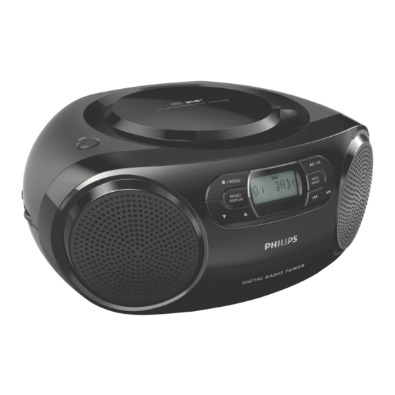 PHILIPS SOUNDMACHINE AZB500/79 USER MANUAL Pdf Download | ManualsLib