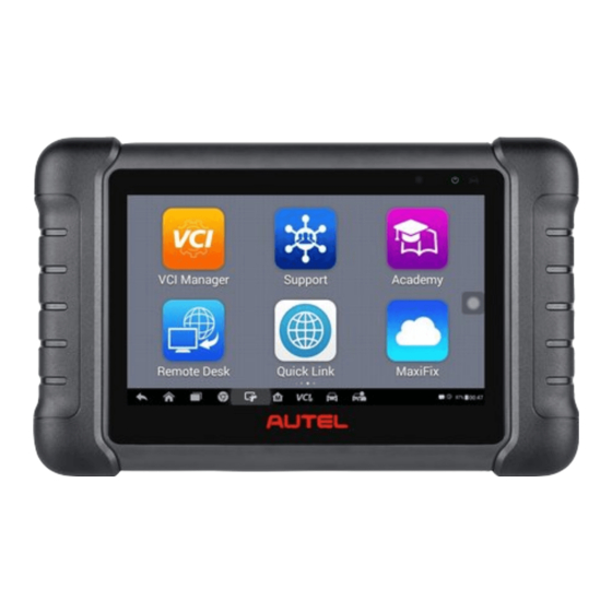 AUTEL MAXIPRO MP808BT MANUAL Pdf Download | ManualsLib