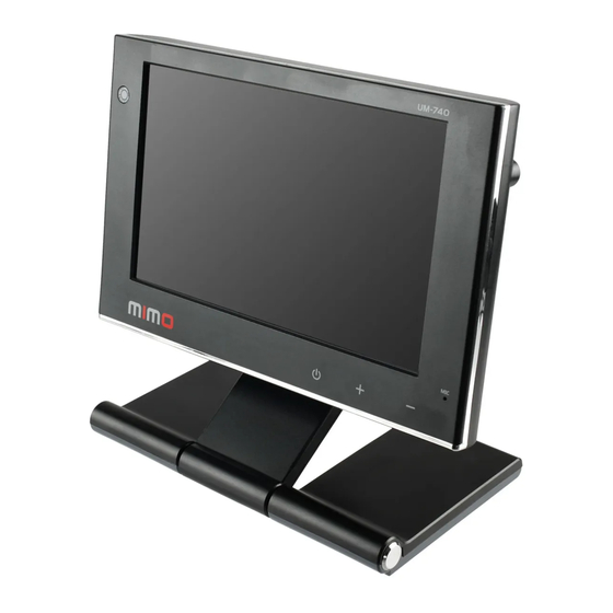 NANO VISION MIMO UM-710 USER MANUAL Pdf Download | ManualsLib