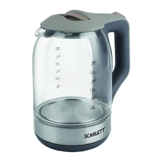 SCARLETT SC-EK27G42 INSTRUCTION MANUAL Pdf Download | ManualsLib