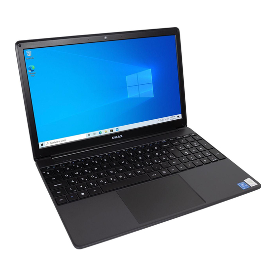 UMAX TECHNOLOGIES VISIONBOOK N15G PLUS MANUAL Pdf Download | ManualsLib