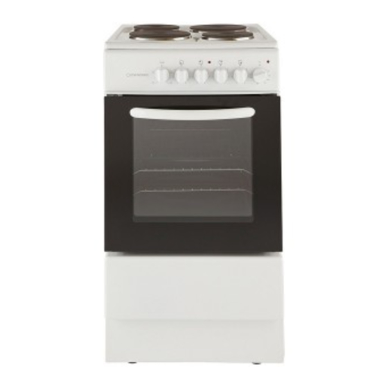 COOKWORKS CES50W INSTALLATION & USER'S INSTRUCTIONS Pdf Download ...