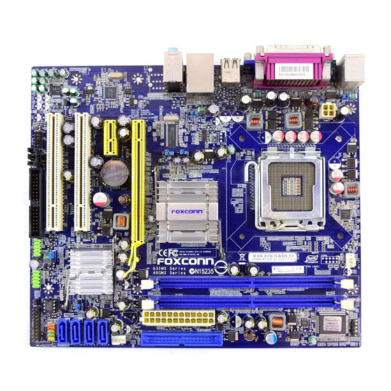 FOXCONN G31MX 2.0 SERIES USER MANUAL Pdf Download | ManualsLib