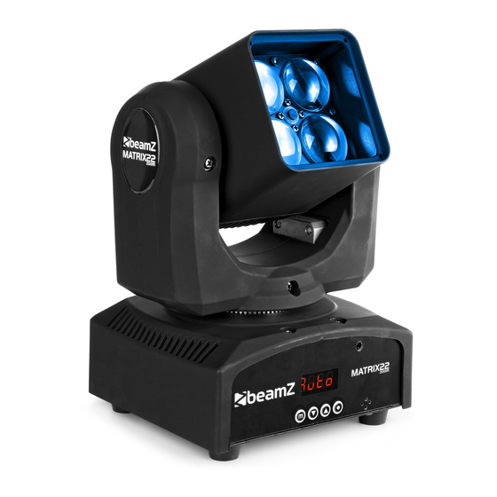 BEAMZ MATRIX22Z INSTRUCTION MANUAL Pdf Download | ManualsLib