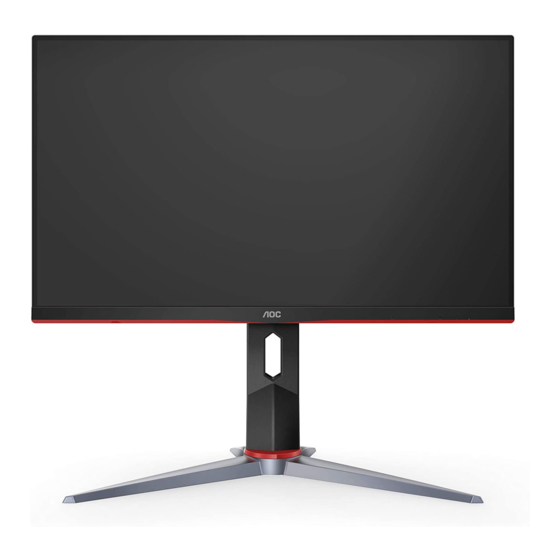 AOC 24G2SE USER MANUAL Pdf Download | ManualsLib