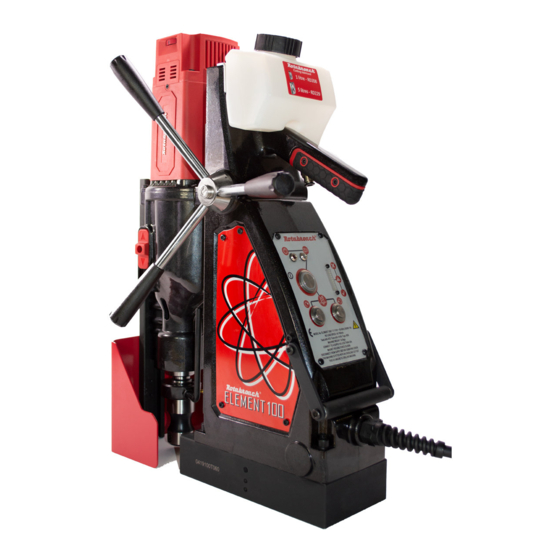 ROTABROACH ELEMENT 100 SERIES ORIGINAL INSTRUCTIONS MANUAL Pdf Download ...