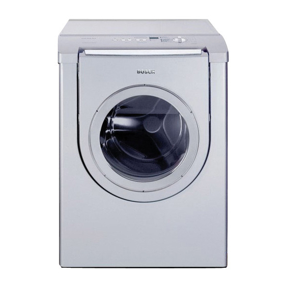 BOSCH NEXXT WTMC332SUS OPERATING, CARE AND INSTALLATION INSTRUCTIONS ...