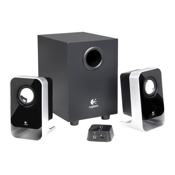 LOGITECH LS21 SPEAKER SYSTEM SPECIFICATIONS | ManualsLib