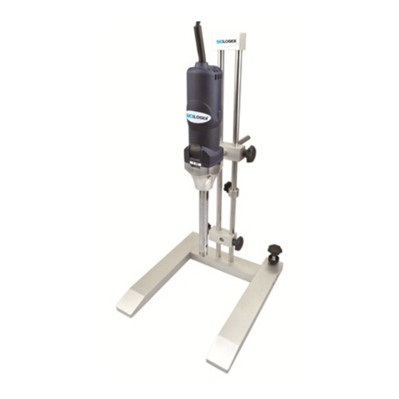 SCILOGEX D160 MANUAL Pdf Download | ManualsLib