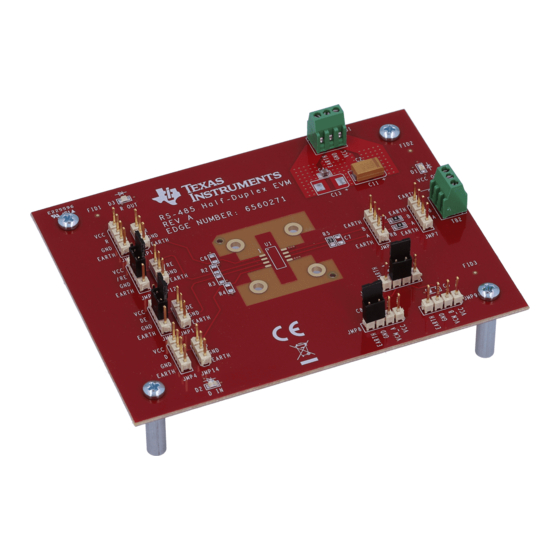 TEXAS INSTRUMENTS RS485-HF-DPLX-EVM USER MANUAL Pdf Download | ManualsLib