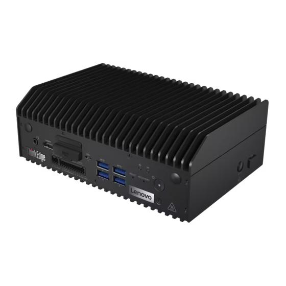 LENOVO THINKEDGE SE70 USER MANUAL Pdf Download | ManualsLib