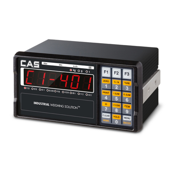 CAS CI-400 SERIES OWNER'S MANUAL Pdf Download | ManualsLib