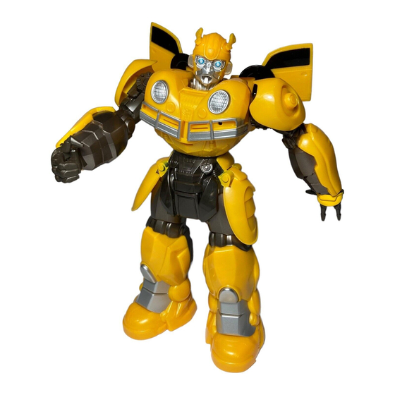 HASBRO DJ BUMBLEBEE E0850 QUICK START MANUAL Pdf Download | ManualsLib