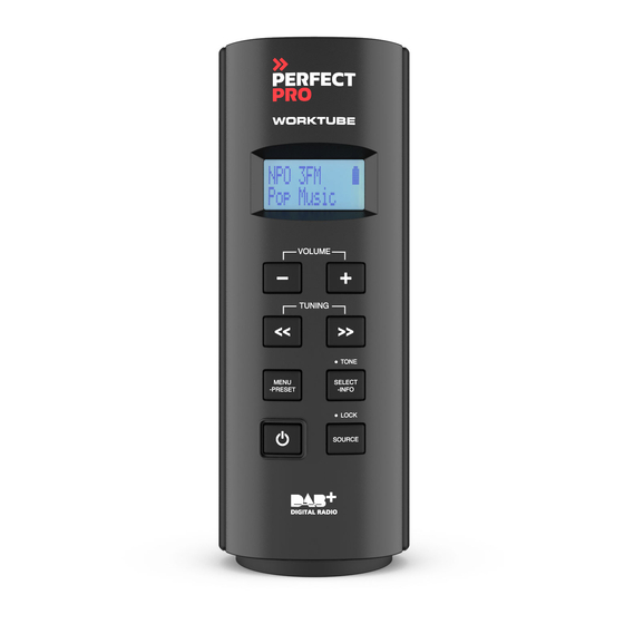 PERFECTPRO WORKTUBE INSTRUCTION MANUAL Pdf Download | ManualsLib