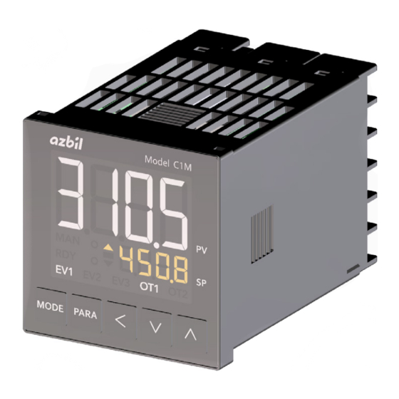 AZBIL C1M USER MANUAL Pdf Download | ManualsLib