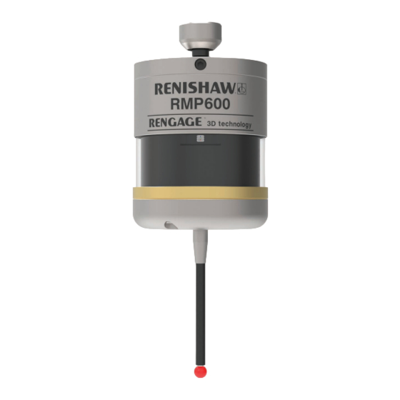 RENISHAW RMP600 INSTALLATION MANUAL Pdf Download | ManualsLib