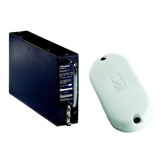 BFGOODRICH STORMSCOPE WX-500 USER MANUAL Pdf Download | ManualsLib