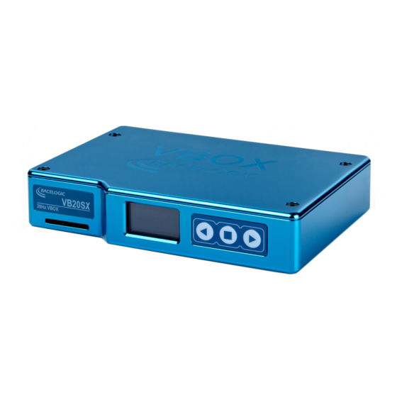 RACELOGIC VBOX IISX USER MANUAL Pdf Download | ManualsLib