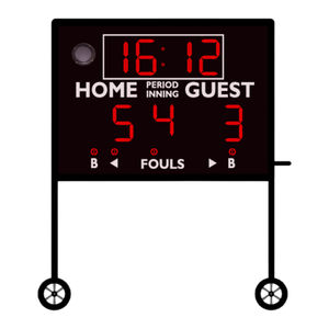 VARSITY SCOREBOARDS SPORTABLE SCOREBOARDS MS-4 ASSEMBLY AND OPERATING ...