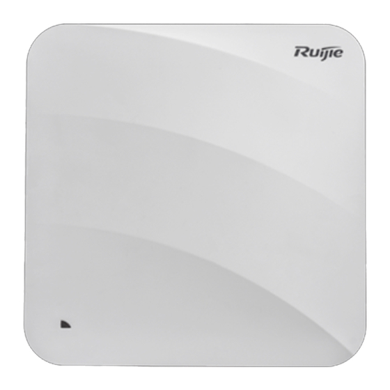 RUIJIE RG-AP730-L SERIES HARDWARE INSTALLATION AND REFERENCE MANUAL Pdf ...