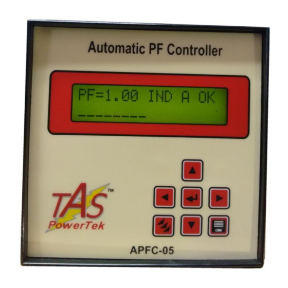 TAS POWERTEK APFC-05 USER MANUAL Pdf Download | ManualsLib