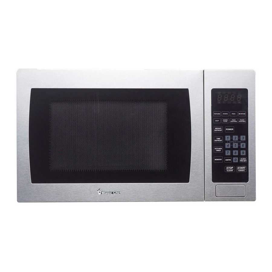 MAGIC CHEF MCM990ST INSTRUCTION MANUAL Pdf Download | ManualsLib
