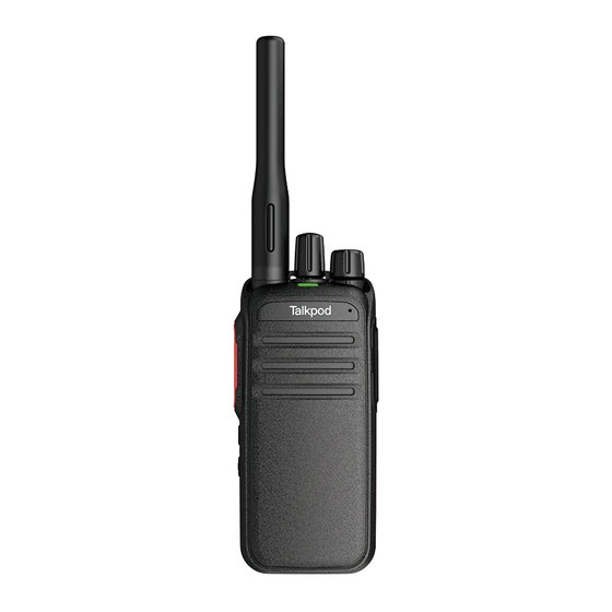 TALKPOD D30 USER MANUAL Pdf Download | ManualsLib