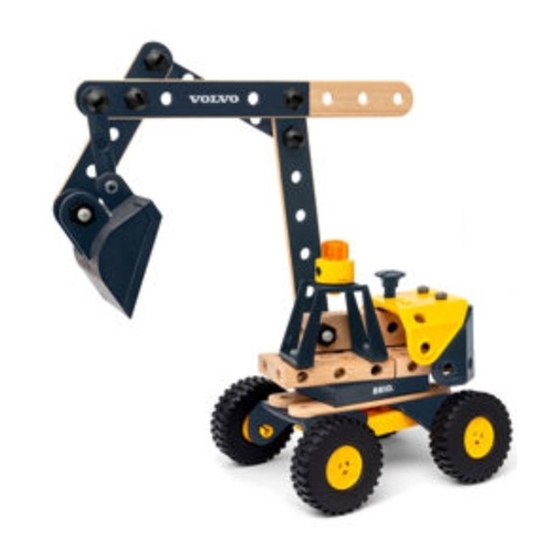 BRIO BUILDER VOLVO EXCAVATOR MANUAL Pdf Download | ManualsLib